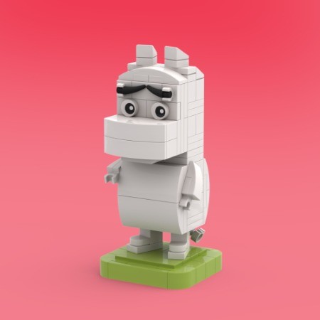 LEGO MOC MOOMIN by choi_dambaek | Rebrickable - Build with LEGO
