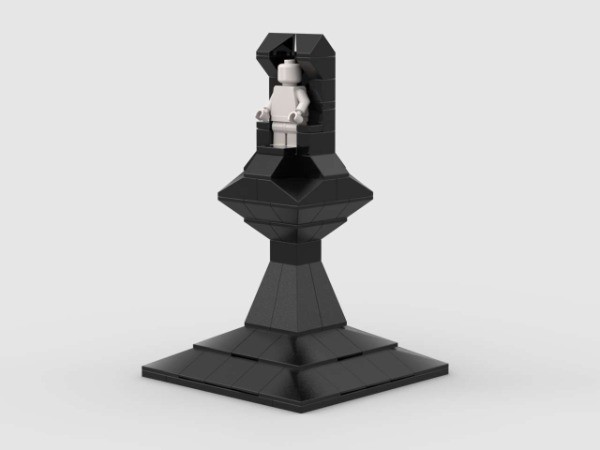 LEGO MOC minifigure throne by PezzidiLego | Rebrickable - Build with LEGO