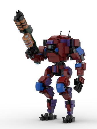 LEGO MOC-169075 Monarch|Titanfall 2 by Xtrav | Rebrickable - Build with ...