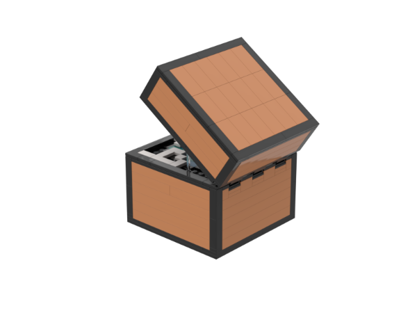 LEGO MOC Minecraft Chest by Croissant_bricks | Rebrickable - Build with ...