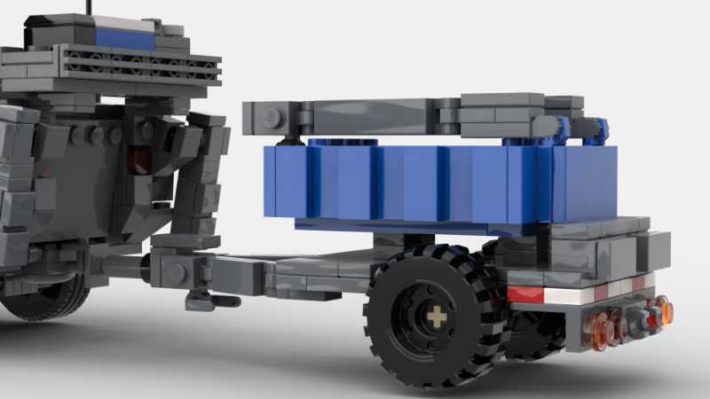 LEGO MOC M1257A1 Engineering Squad Vehicle DVHA1 | US Army Engineering ...