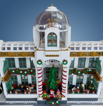 LEGO MOC Holiday Conservatory by K_Giffen_Creates | Rebrickable - Build ...
