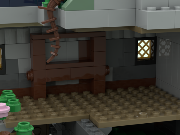LEGO MOC-169922 Ruined Forge (Modular) by Dubby | Rebrickable - Build ...