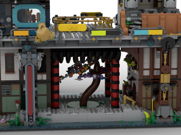 LEGO MOC Ninjago City Junctions by BardicBricks | Rebrickable - Build ...