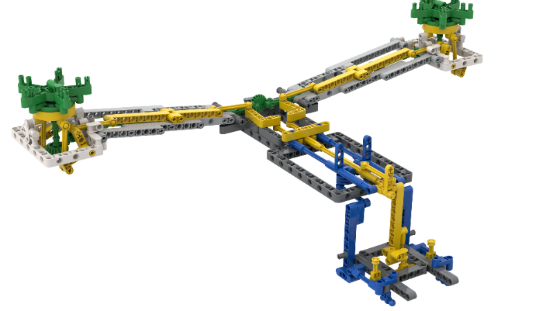 LEGO MOC-217304 V-12 helicopter by Pistatsia | Rebrickable - Build with ...