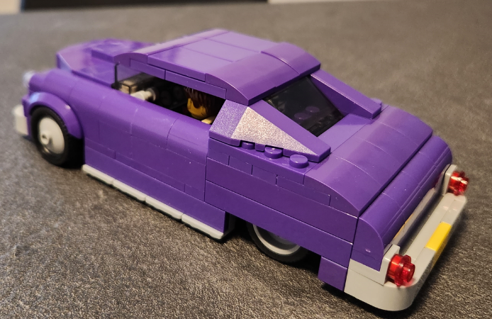 LEGO MOC 1950s Mercury by Double_U_Bricks | Rebrickable - Build with LEGO