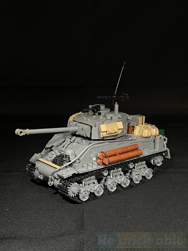 LEGO MOC-248644 M4A3E8 Sherman "Fury" by lukemocs | Rebrickable - Build ...