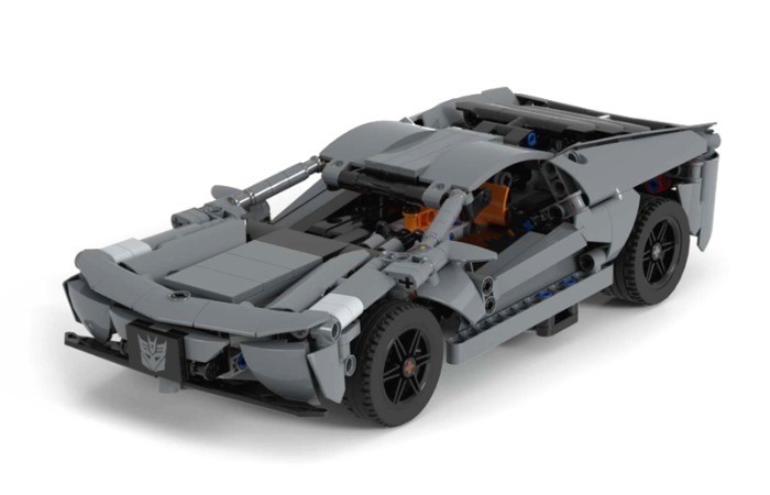 LEGO MOC 42173 Transformers Lamborghini Aventador Decepticon Lockdown ...