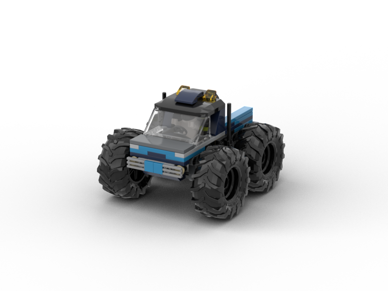 LEGO MOC-226966 60402-4 Bigfoot by n2brick | Rebrickable - Build with LEGO