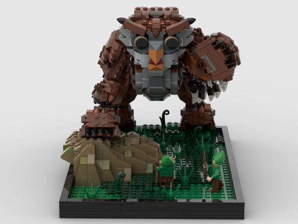 LEGO MOC Mighty & Mysterious Owl Bear by RichRob80 | Rebrickable ...