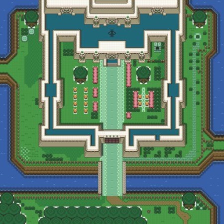 LEGO MOC The Legend of Zelda: A Link to the Past - Hyrule Castle Map by ...