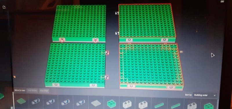 LEGO MOC 16x16 module x4 by AairsoftPR0 | Rebrickable - Build with LEGO