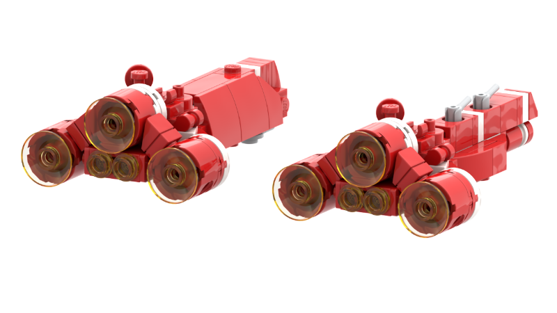 LEGO MOC 1:1455 Republic Light Assault Cruiser (mod of Kdapt-Preacher's ...