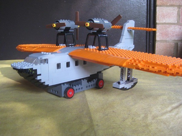 LEGO MOC Flying Boat Passenger airplane by rjg173 | Rebrickable - Build ...