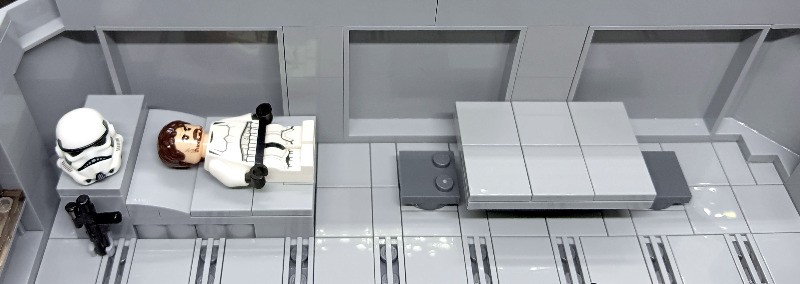LEGO MOC Barracks Building Interior 1 by mmskywalker | Rebrickable ...
