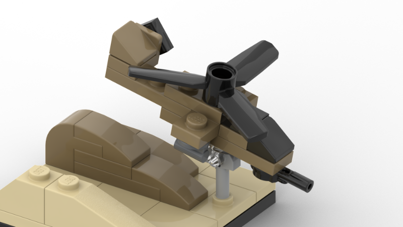 LEGO MOC-182429 Helicopter diorama by RomAuLait | Rebrickable - Build ...