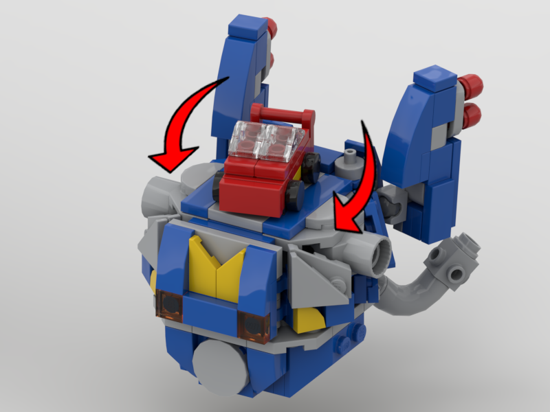 LEGO MOC Megas XLR by DrippyBricks | Rebrickable - Build with LEGO