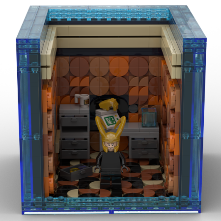 LEGO MOC Diorama: Loki by BrickBrak | Rebrickable - Build with LEGO