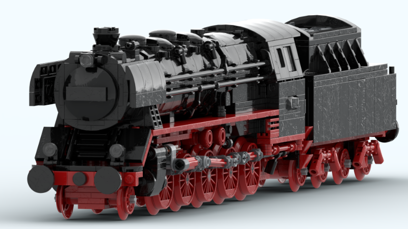 LEGO MOC-212295 Baureihe 44 Steam Engine by C0NN3RY | Rebrickable ...