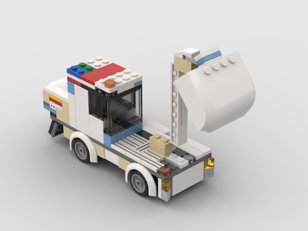 LEGO MOC Excavator truck by P4tp4t | Rebrickable - Build with LEGO