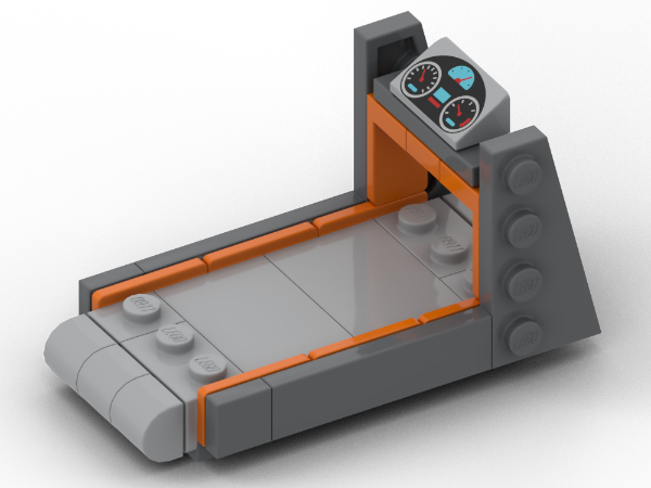 LEGO MOC Treadmill by simon_design | Rebrickable - Build with LEGO