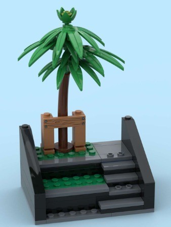 LEGO MOC 8x11 stairs with seating area by Stud.ious | Rebrickable ...