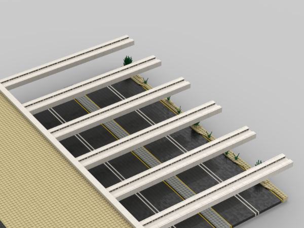 LEGO MOC Futuristic Highway by Futurism_Lego | Rebrickable - Build with ...