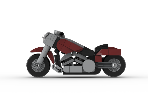 LEGO MOC-179827 10269 Mini Harley-Davidson Fatboy by Profka_Hollisch ...