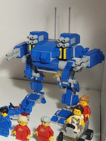 LEGO MOC-178302 Space Legs Robot by Camobricktape | Rebrickable - Build ...