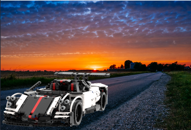 LEGO MOC Pagani zonda roadster by NL33 | Rebrickable - Build with LEGO
