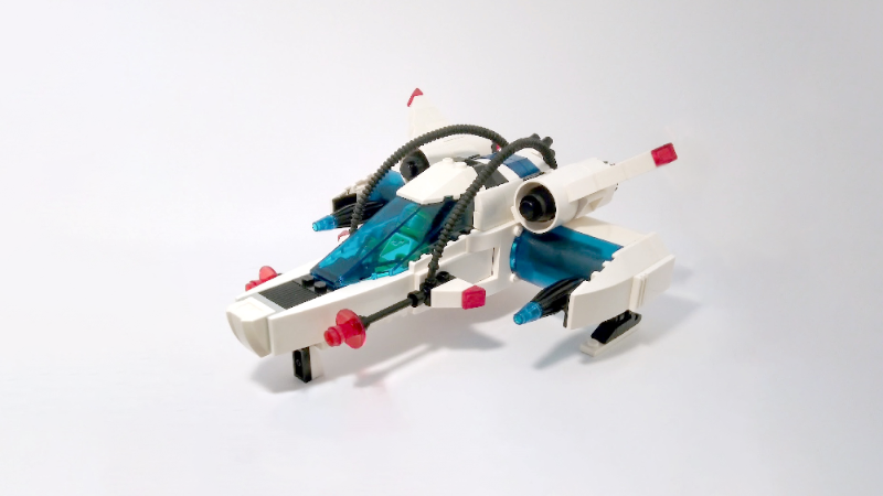 LEGO MOC Futuron Starfighter by LukeJMOCs | Rebrickable - Build with LEGO