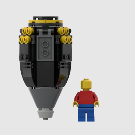 LEGO MOC-186409 Hellpod (Helldivers 2) by LauraDog | Rebrickable ...