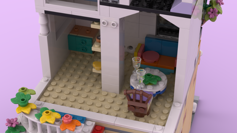 LEGO MOC Downtown Flower Store Modular Building by lego_modular ... LEGO MOC Downtown Flower Store Modular Building by lego_modular ...