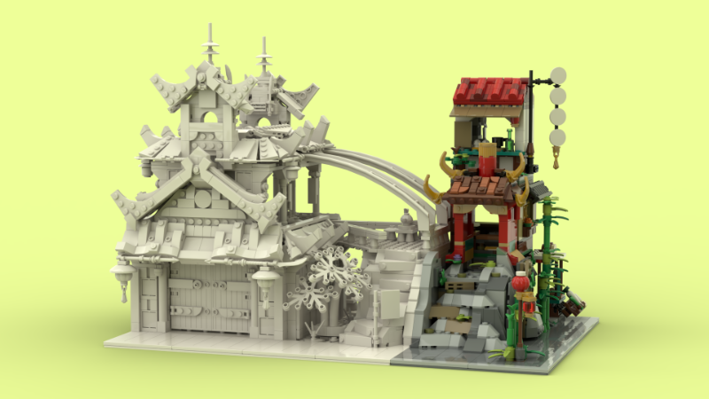 LEGO MOC Chinese Apartment Modular Building by lego_modular_building ...