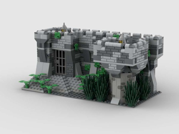 LEGO MOC Fortified prison by PezzidiLego | Rebrickable - Build with LEGO