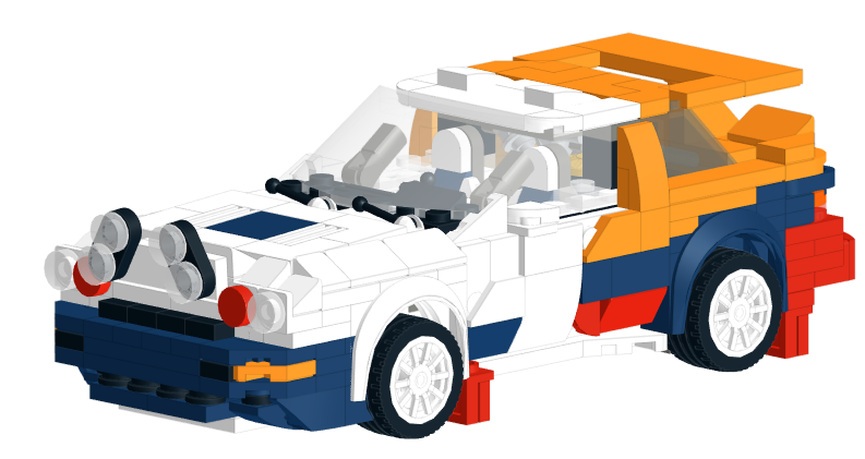 LEGO MOC-208714 Toyota Corolla WRC 1999 Carlos Sainz, Luis Moya by ...