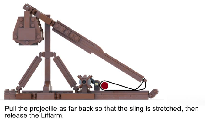 LEGO MOC COUNTERWEIGHT CATAPULT (COUILLARD) by brickinger ...