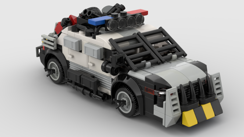 LEGO MOC Post-apocalyptic style - Standard Armed Patrol Car by 蓝呱呱呱呱 ...