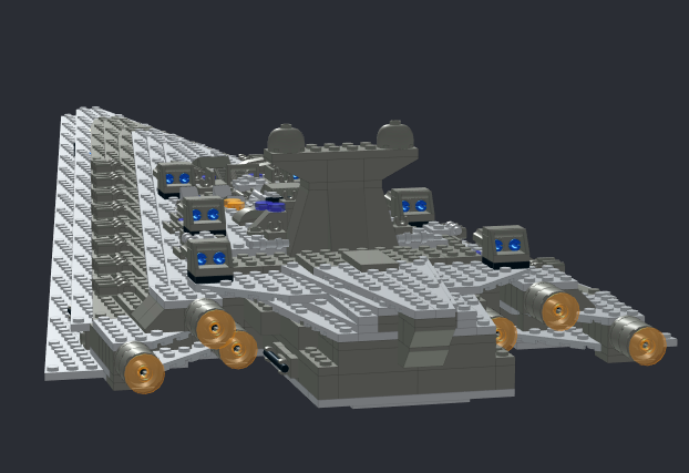 LEGO MOC Medium Sized Super-Star-Destroyer by Tree-beard6 | Rebrickable ...