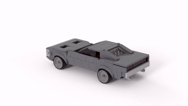 LEGO MOC Dodge Charger "Maximus" by Linse | Rebrickable - Build with LEGO