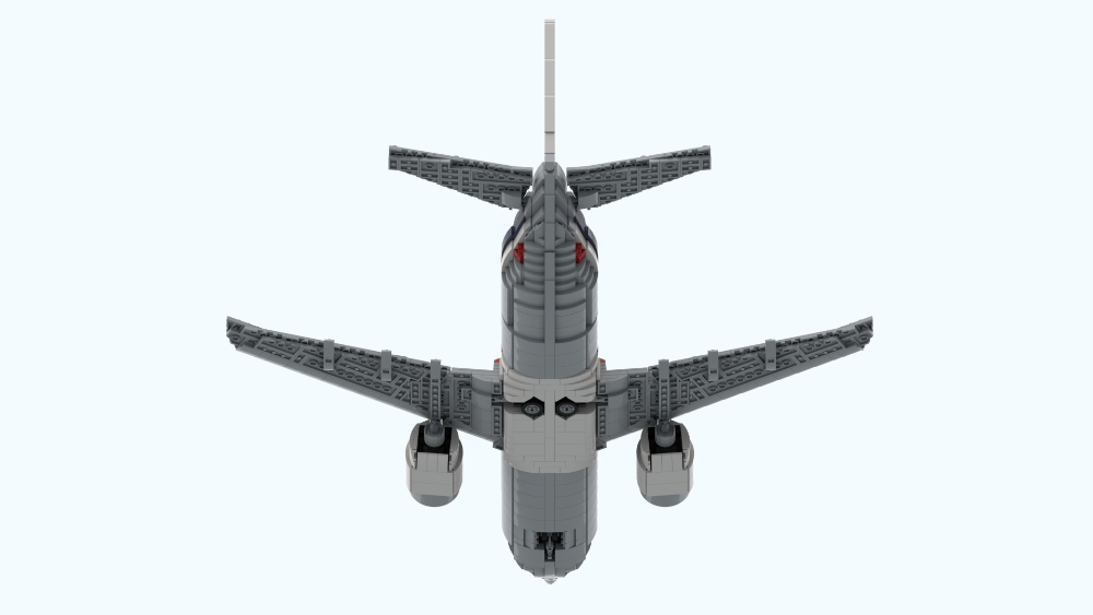 LEGO MOC-234010 Boeing 737-300 by C0NN3RY | Rebrickable - Build with LEGO