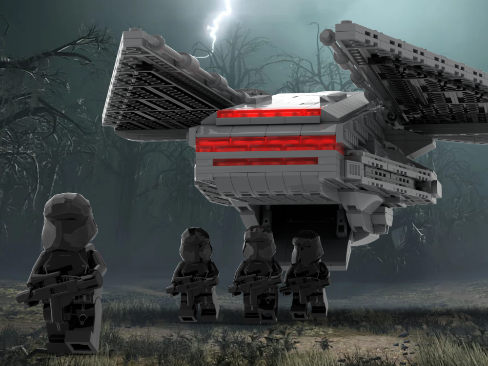 LEGO MOC-233416 Imperial TIE/rp Reaper Attack Lander by Ostronamus ...