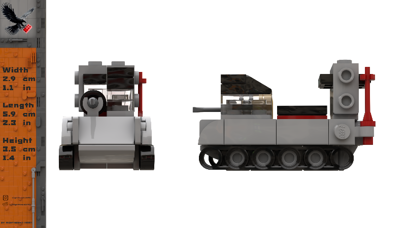 LEGO MOC TAV (Tire Assault Vehicle) by NightHawk11991 | Rebrickable ...