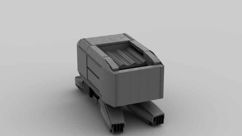 LEGO MOC Nuclear Projectile Vehicle by Futurism_Lego | Rebrickable - Build with LEGO