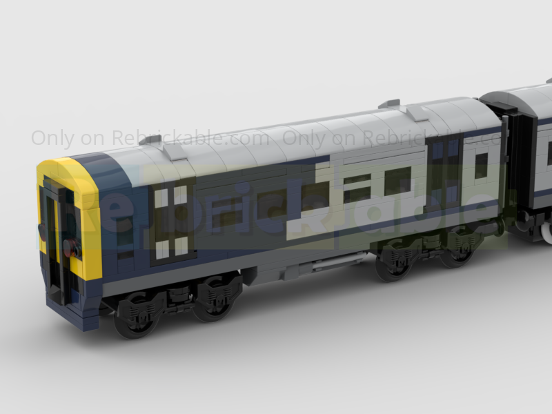LEGO MOC-228800 Class 158 Two Carriage DMU Train In South Western ...