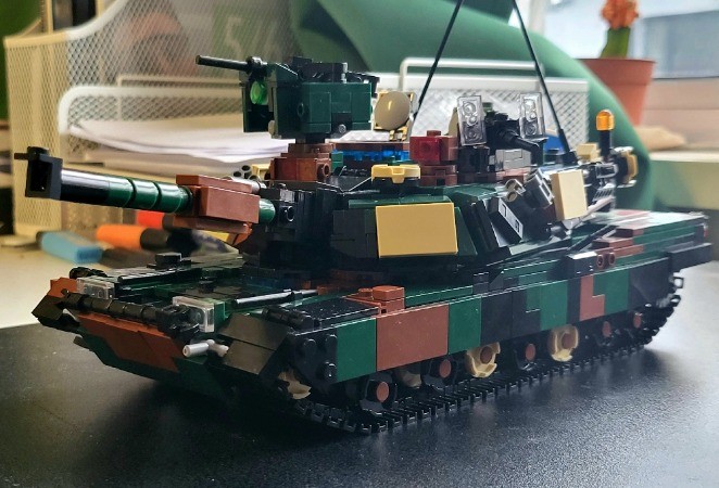 LEGO MOC M1A2 Abrams SEP V2 by pieces_of.akom | Rebrickable - Build ...
