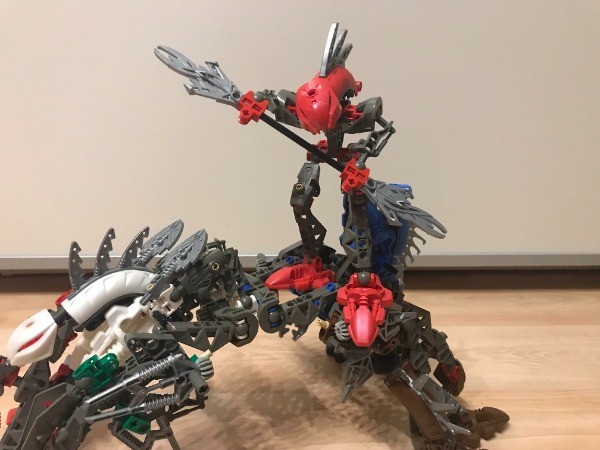 LEGO MOC-194593 Rahkshi Nui Combo (using all pieces) by Vahmi ...
