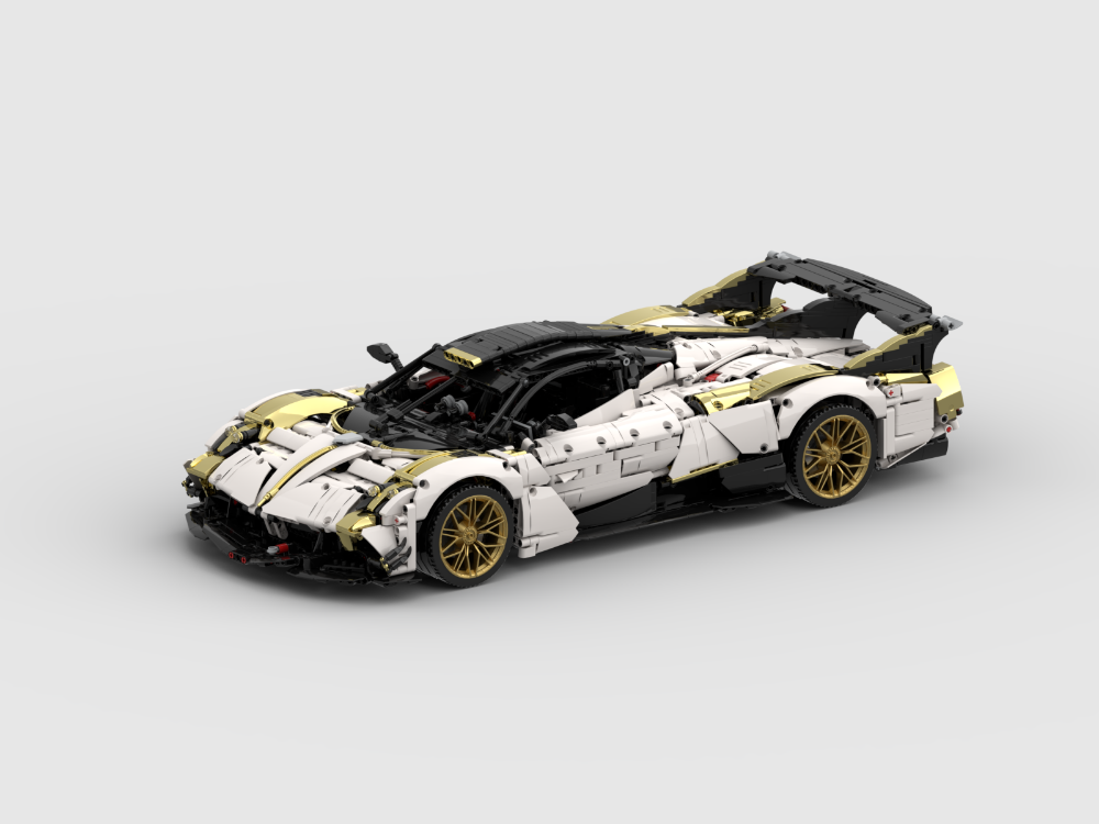 LEGO MOC Pagani Huayra R EVO by SKC_LEGO | Rebrickable - Build with LEGO