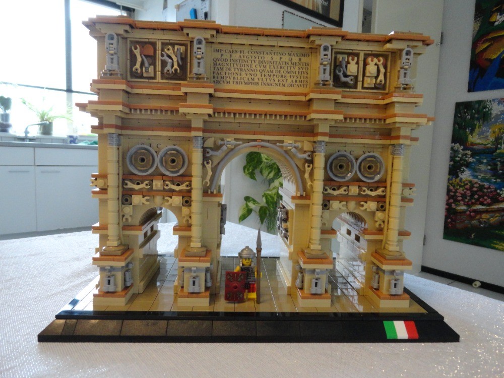 LEGO MOC-214503 Arco di Constantino (Arch of Constantine) by ARCHI3D ...