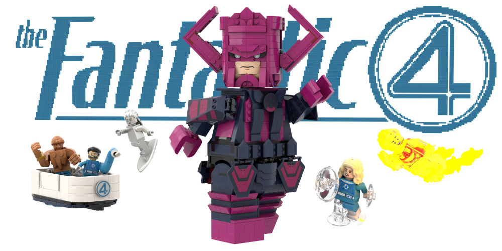 LEGO MOC Galactus from Fantastic Four: First Steps - Upscaled ...